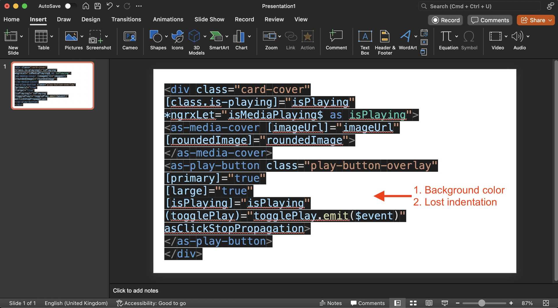 Copy Code with Syntax Highlighting from VSCode to PowerPoint | Trung Vo