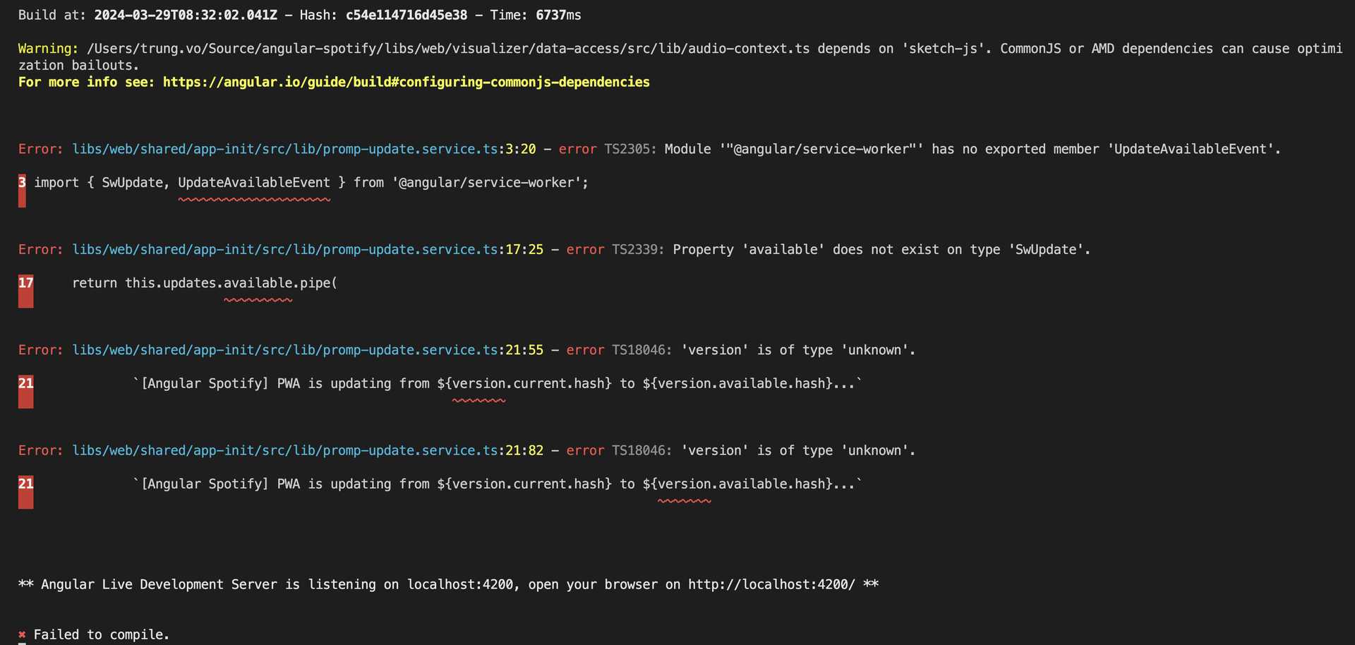 Upgrading from Angular 15 to 17 in Nx Workspace: A Comprehensive Guide | Trung Vo