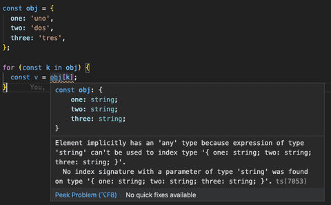 How to iterate over objects in TypeScript - Trung Vo